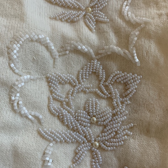Sweaters | Vintage Beaded 195s Sweater Delicate Amazing Bead Work ...